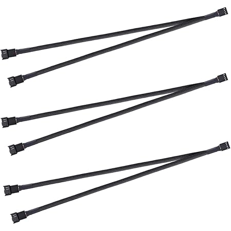 Amazon.com: Cable Matters 2-Pack 3 Way 4 Pin PWM Fan Splitter Cable ...