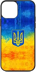 Amazon.com: Retro Ukraine Coat of Arms Symbol - Ukrainian Flag Case ...