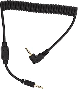Amazon.com : 2.5mm Camera Remote Control Shutter Release Cable for GF GH G L FZ, Stretchable ...