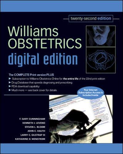 Williams Obstetrics, 22ed - Digital Edition: 9780071482745: Medicine ...
