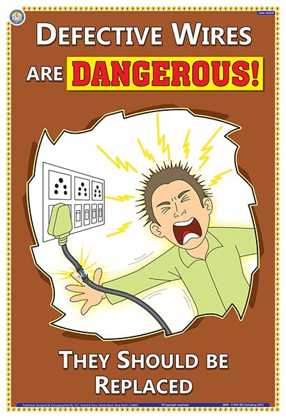 Buy SES01E | TeachingNest | Defective Wires are Dangerous | English ...