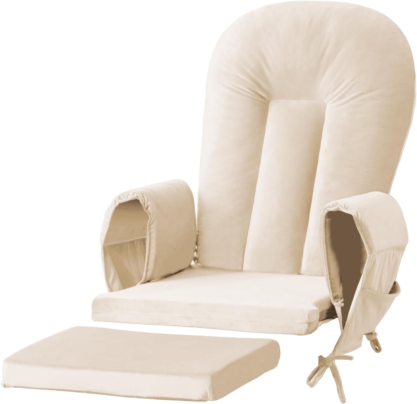 Amazon.com: SyyBhb Glider Rocker Replacement Cushions with Storage ...