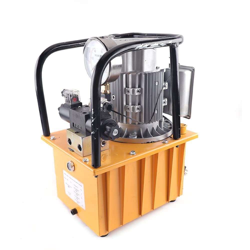 Buy 750W Electric Hydraulic Pump 10000 PSI Double Acting Solenoid Valve ...