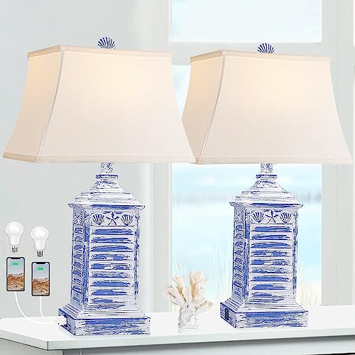 18 Blue Table Lamps That Add Nautical Charm