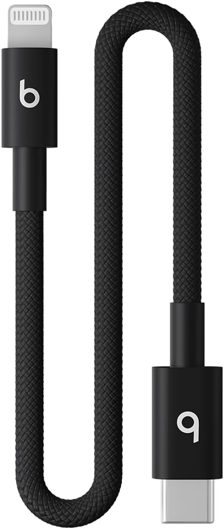 Amazon.com: Beats USB-C to Lightning Woven Short Cable Fast Charging ...