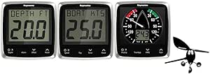 Amazon.com: Raymarine i50/i60 Wind, Speed and Depth System Pack ...