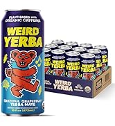 Amazon.com : Drink Weird Organic Mystical Mint Yerba Mate – 16oz Cans ...