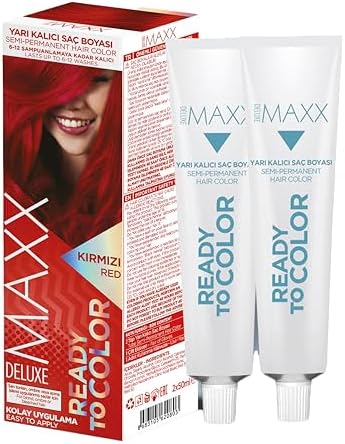 Amazon.com : MAXX DELUXE Semi Permanent Hair Dye, Color Depositing ...