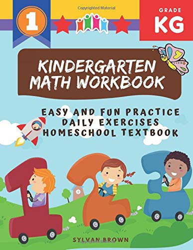 Buy Kindergarten Math Workbook: Easy and Fun Practice Daily Exercises ...