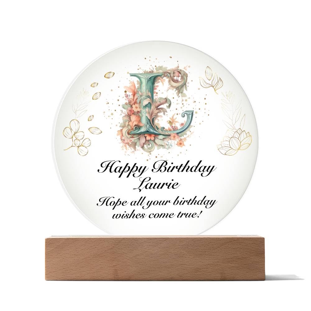 Happy Birthday Laurie