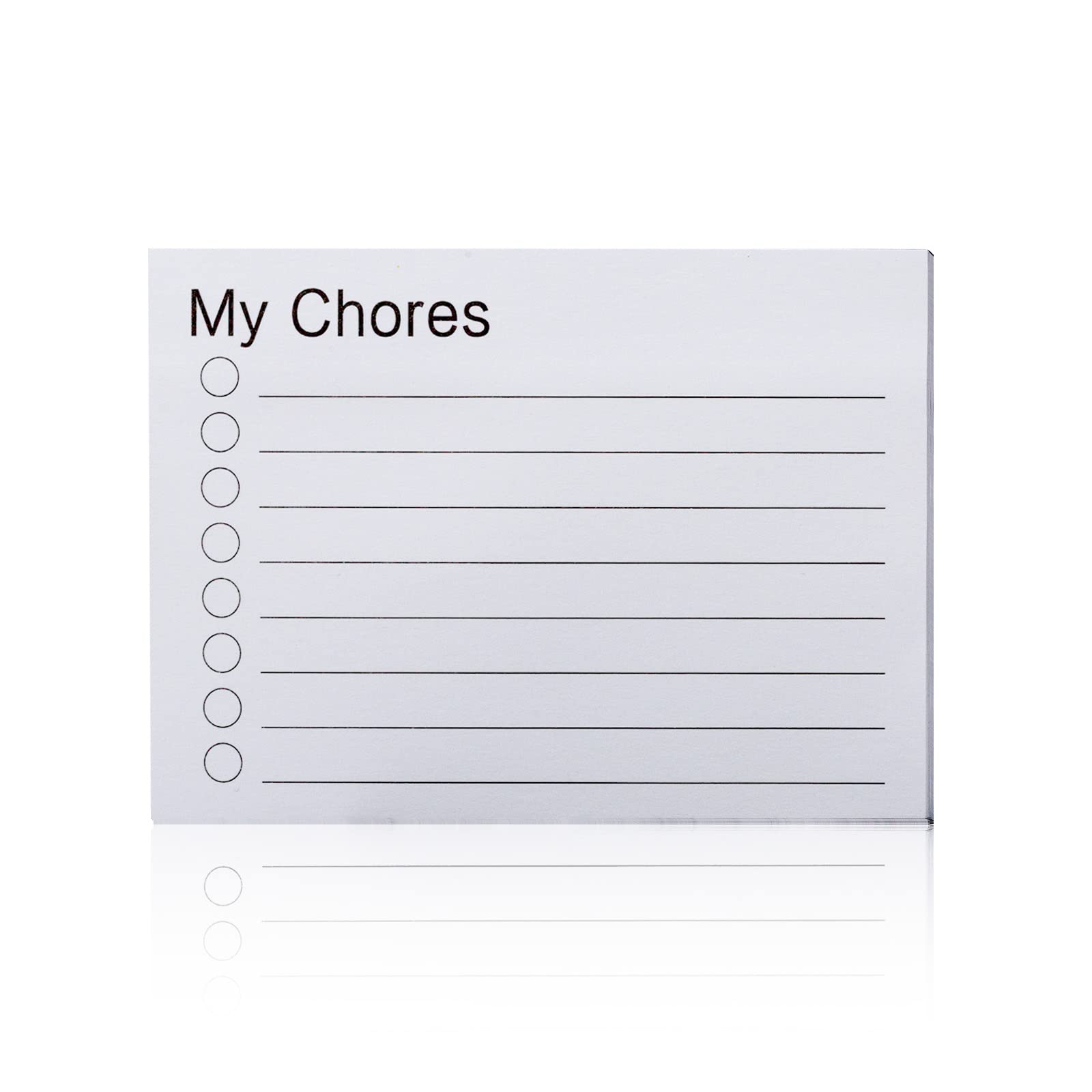 Buy My Chores Sticky Notes Pad, 50 Sheets Chores Chart for Kids, Lined ...