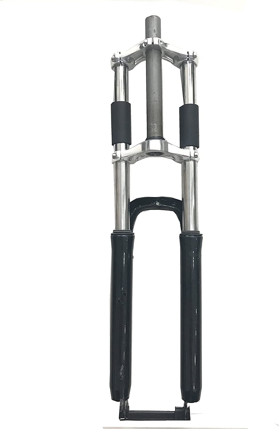 Amazon.com : Black 26 inch Triple Tree Double Shoulder Suspension Fork ...