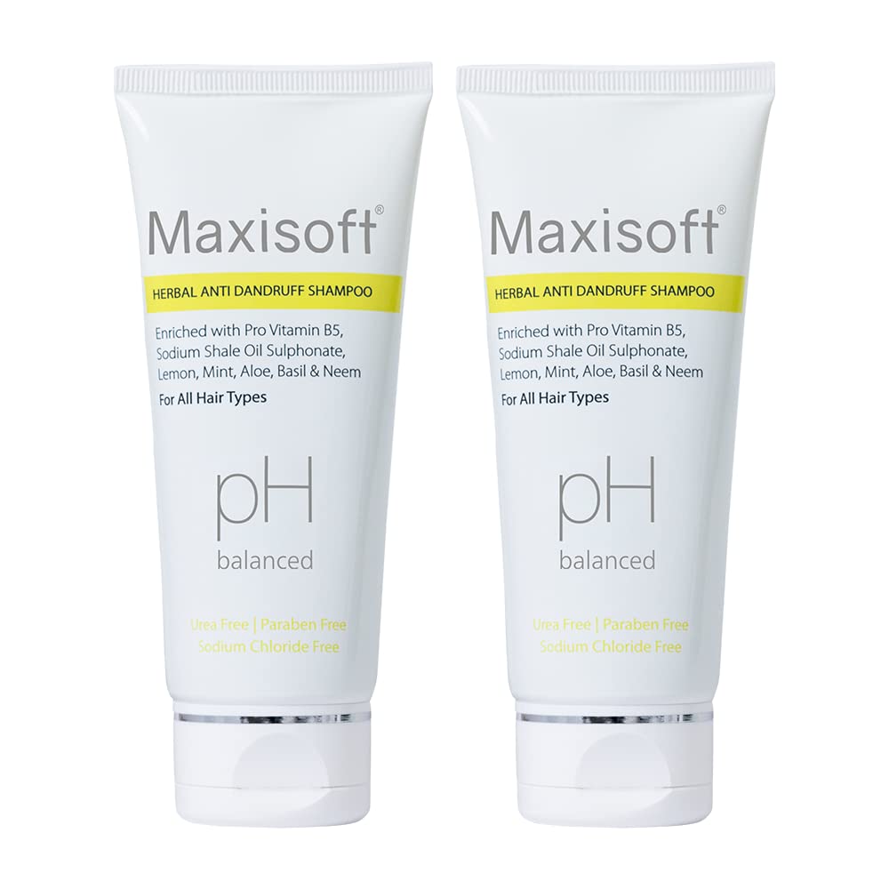 Buy Maxisoft Herbal Hair Conditioner & Herbal Anti Dandruff Shampoo ...