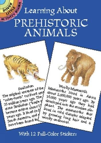 Learning About Prehistoric Animals (Dover Little Activity Books ...