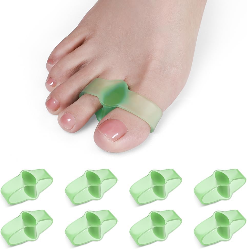 Amazon.com: Sosede 8 Pcs Gel Toe Spacers for Hammer Toe, Bunion ...