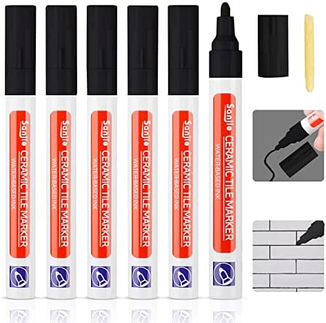 Grout Pen - Designed for restoring tile grout in bathrooms & kitchens ...