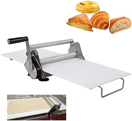 Amazon.com: HayWHNKN Manual Dough Sheeter 16" Width Folding Dough ...