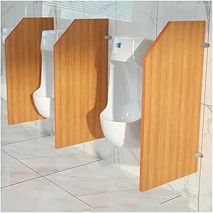 Amazon.com: Men's Urinal Partition Protection Screen Divider Partition, Wall-Mounted Urinal ...