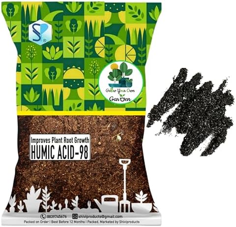 OrganicDews Organic Humic Acid 98 Fertilizer (Water Soluble) Shiny ...