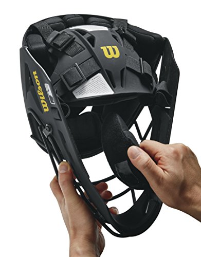 Buying Guide | WILSON Pro Stock Titanium Umpire Helmet, Black, 7"-7 1/2"