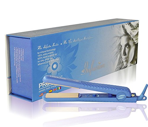 Amazon.com: Proliss Infusion Collection Hair Straightening Irons, Blue ...