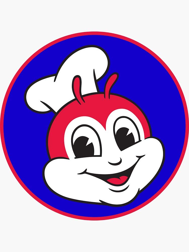 Buy Jollibee Logo Sticker - 5" Sticker Graphic -Auto Wall Laptop Cell ...