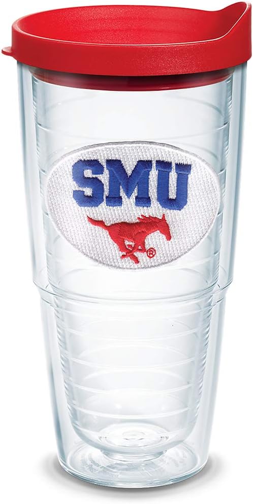 Amazon.com | Tervis SMU Mustangs Logo Tumbler with Emblem and Red Lid ...