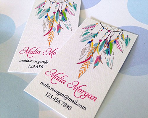 Amazon.com: Business Cards, Custom Calling Cards, set of 50 : Office ...