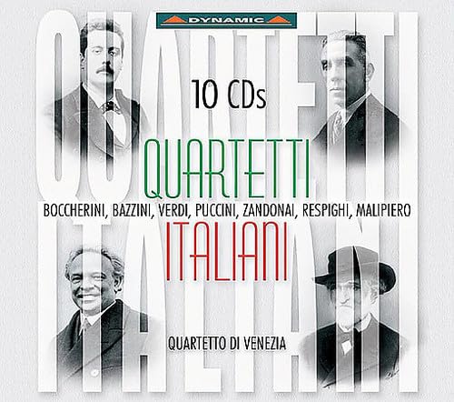 Quartetto d'Archi di Venezia, Riccardo Zandonai, Antonio Bazzini, Gian Francesco Malipiero ...