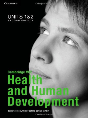 Cambridge VCE Health and Human Development Units 1 and 2: Goodacre ...