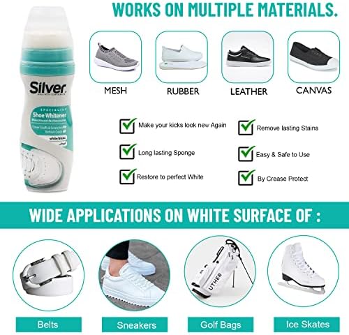 Amazon.com: Scuff Cover Shoe Whitener for Leather, Vinyl, Nylon, Canvas ...