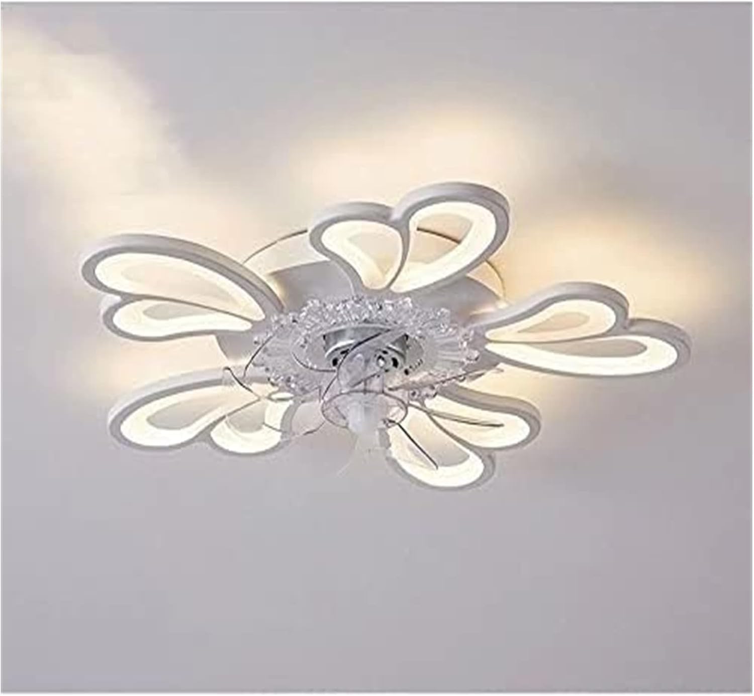Amazon.com: Ceiling Lamp Ceiling Light Ceiling Fan with Light Smart LED ...