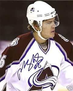 Paul Stastny Autographed Photograph - AVS 8X10 w COA - Autographed NHL ...