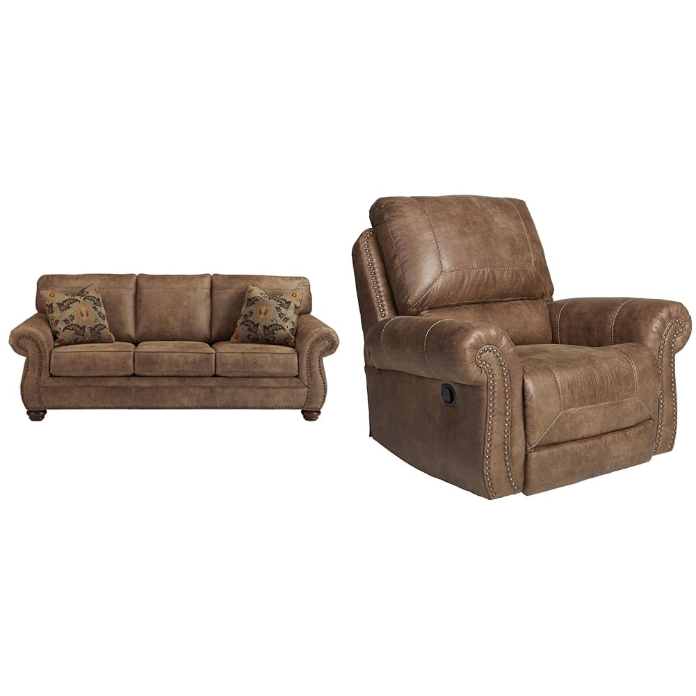 Amazon.com: Signature Design by Ashley Larkinhurst Queen Sofa Sleeper ...