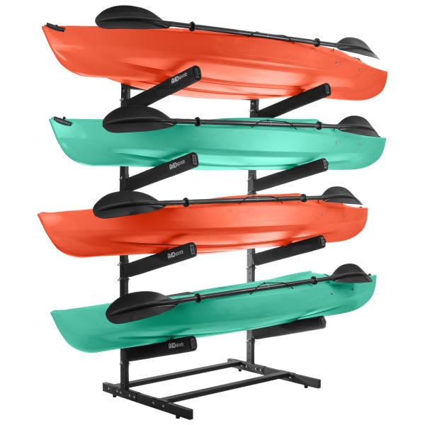 Amazon.com : Rad Sportz Kayak Storage Rack - Freestanding Kayak Stands ...