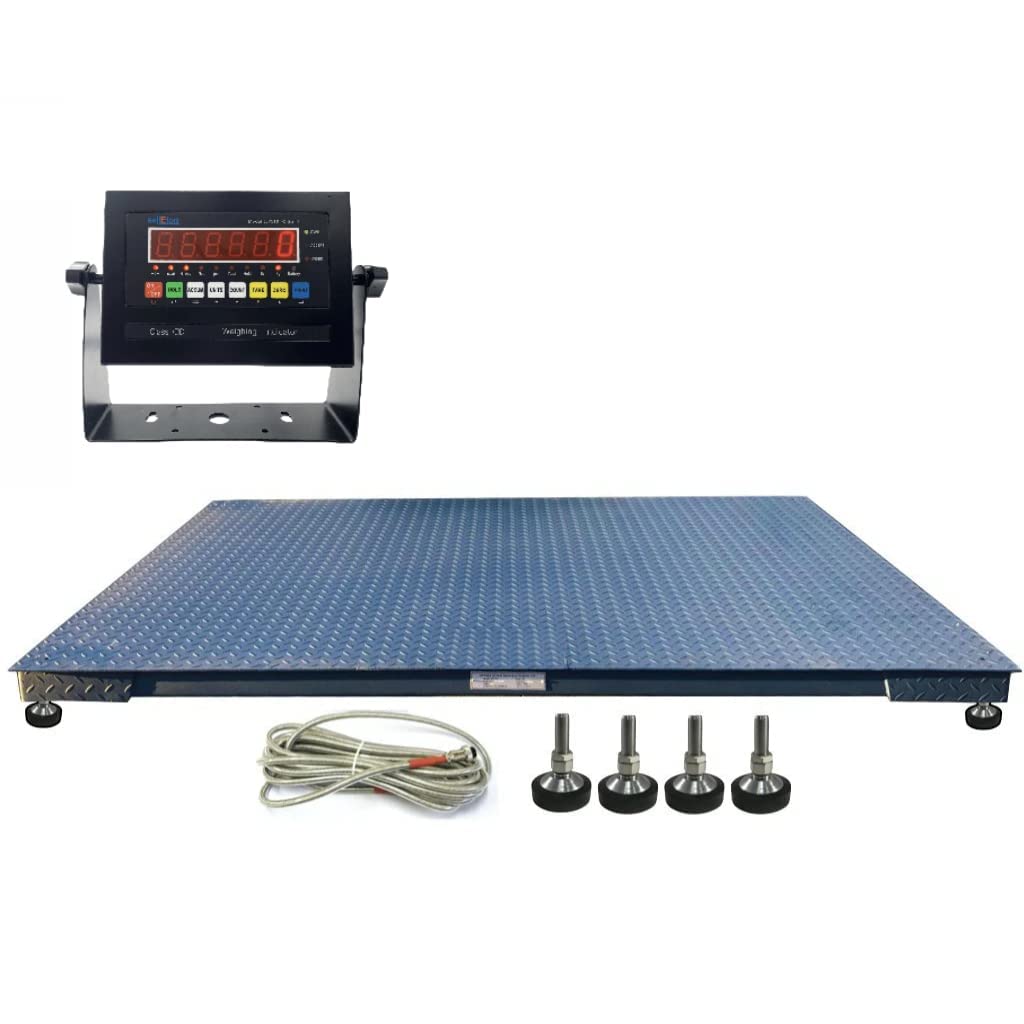 Amazon.com: Liberty 60"x84" Industrial Floor Scale Livestock Pallets ...