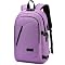 Amazon.com: WENIG Anti-Theft Travel Laptop Backpack with USB Charging ...