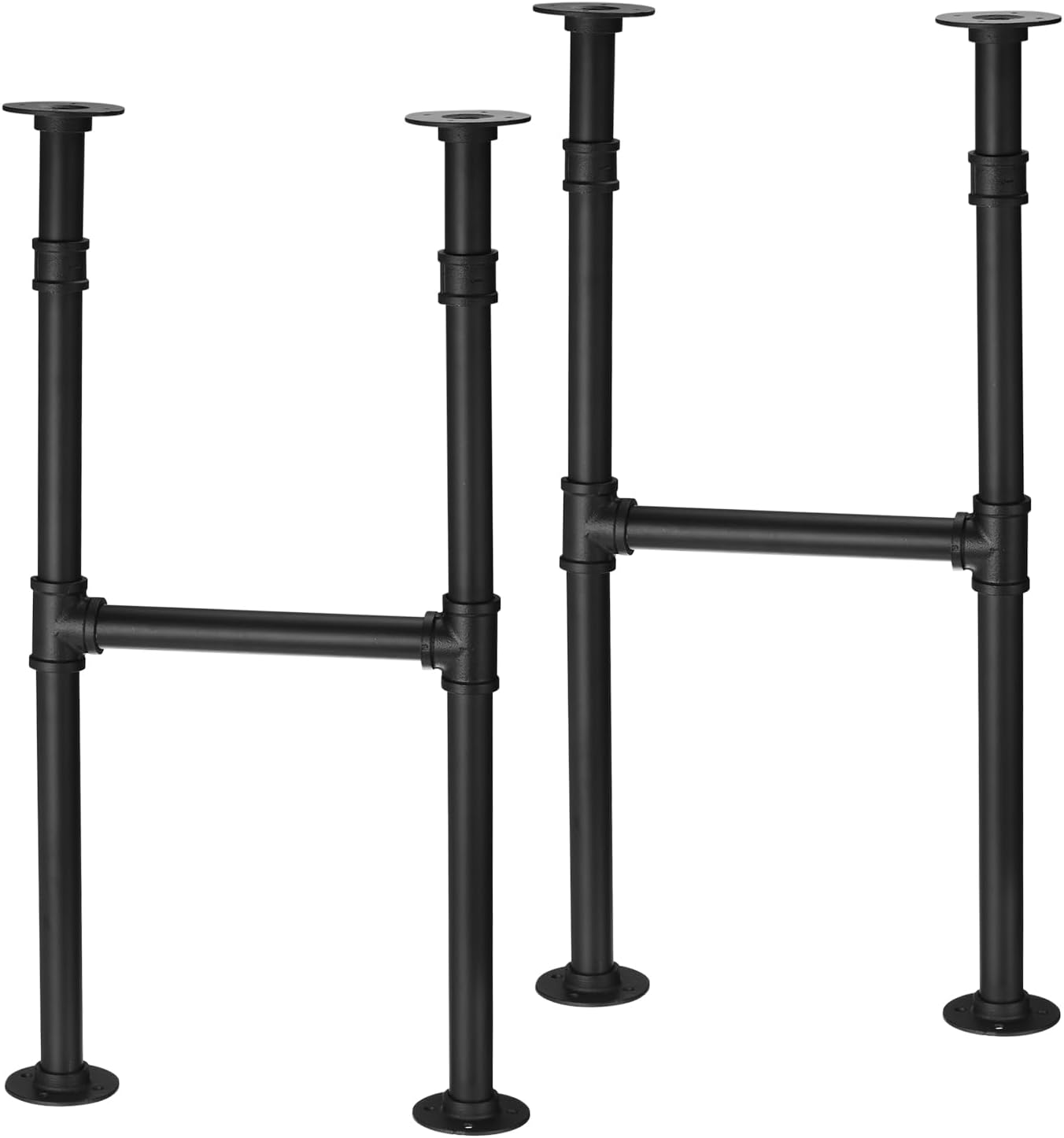 Amazon.com: uxcell Table Legs, 2 Pack 28 Inch - Metal Industrial Pipe ...
