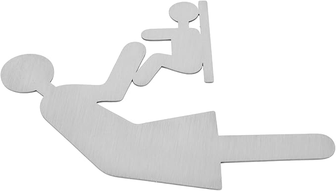 Amazon.com: CHILDWEET Diaper Changing Sign Bathroom Signs for Business ...