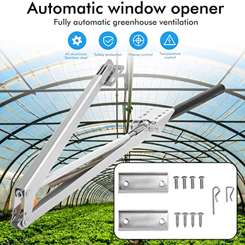 TKSEAutomatic Greenhouse Window Opener,Powered Greenhouse Accessories ...