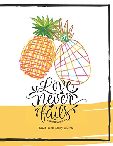 Amazon.com: SOAP Bible Study Journal: Pineapple Christian Devotional ...