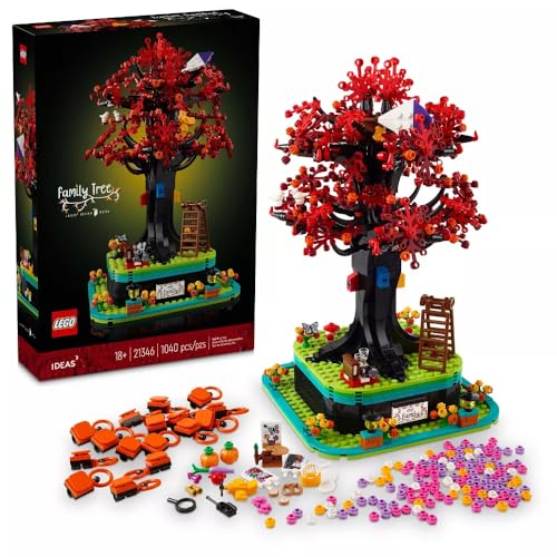 Generic Legos Ideas Family Tree Home Décor Building Set 21346, 1,040 ...
