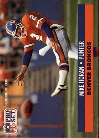 Amazon.com: 1991 Pro Set #489 Mike Horan NFL Football Trading Card ...