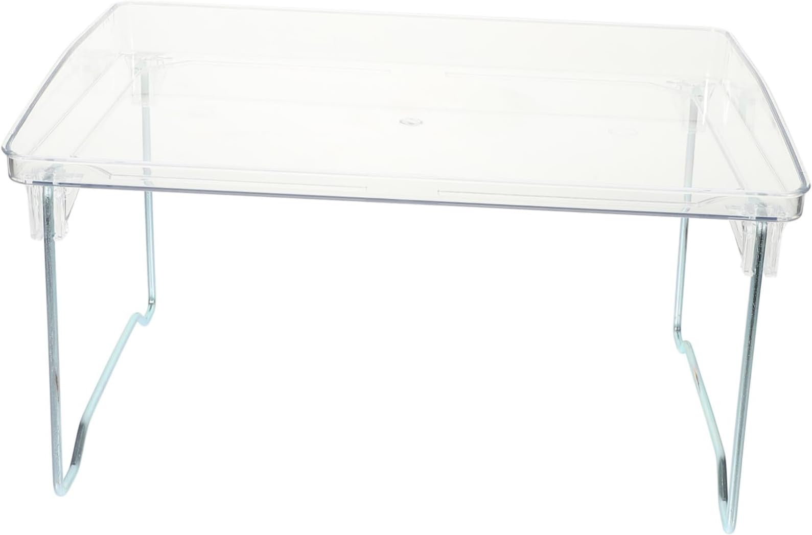 Amazon.com: ETHZZLE Clear Folding Table Laptop Stand Portable Bed ...