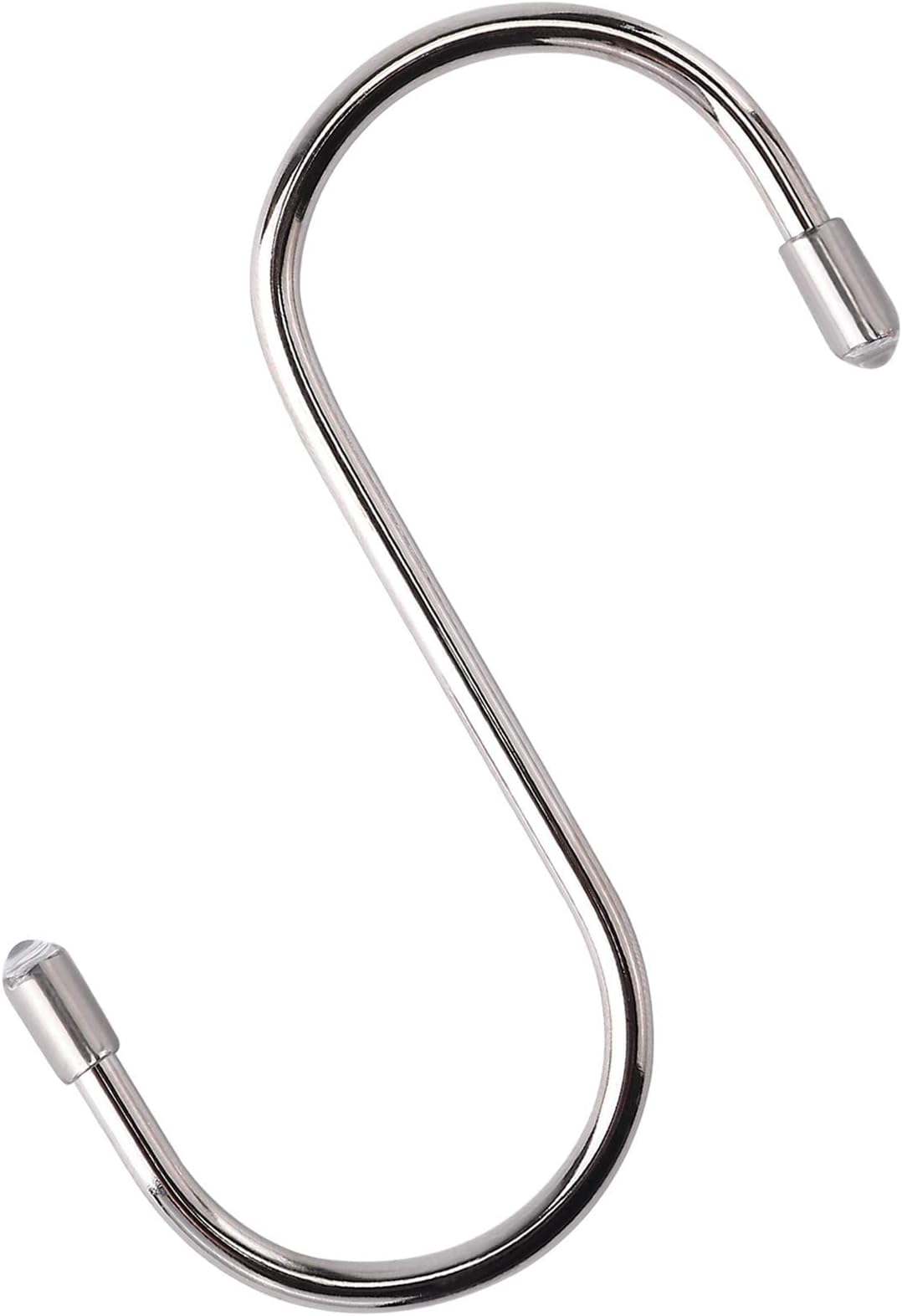 Amazon.com: Evob 20 Pack 3.4" S Shaped Hooks Stainless Steel Metal ...