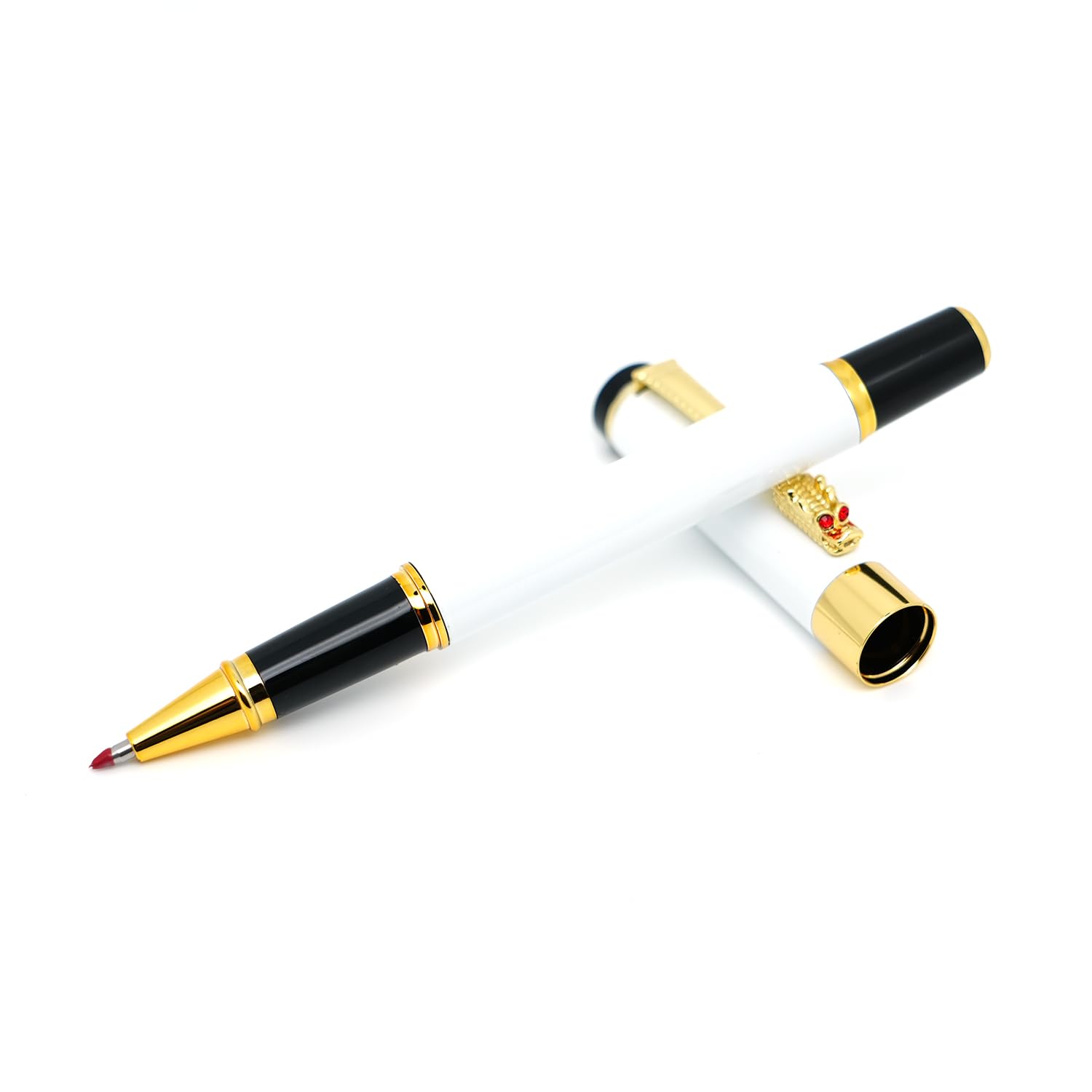 Amazon.com : Tinsync Metal Ballpoint Pens Set, Fancy Fine Point Smooth ...