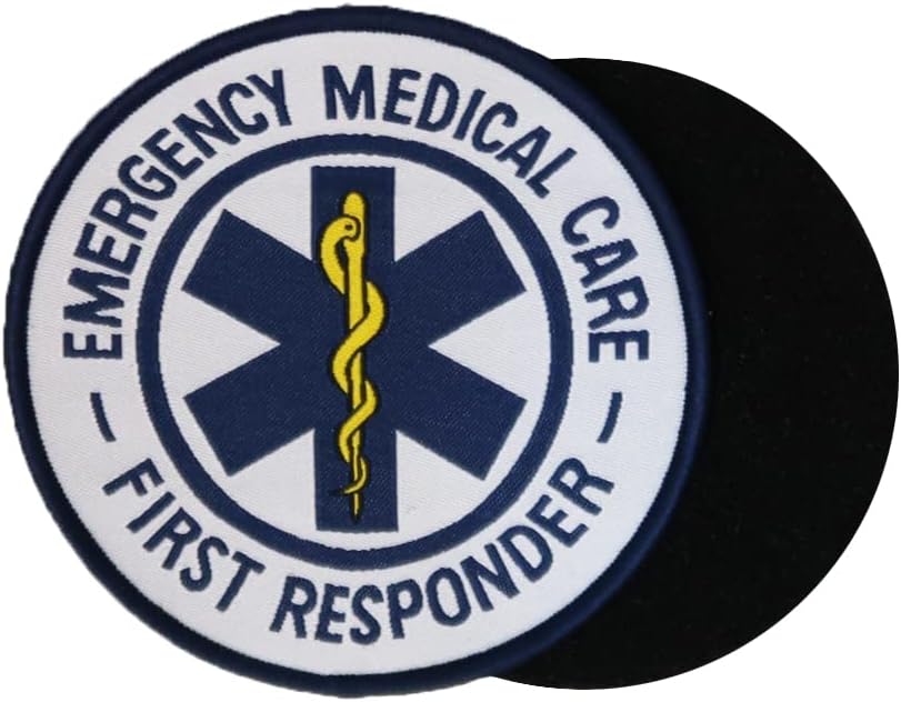 Amazon.com: First Aid CPR AED Trained 100% Embroidered Patch Health ...