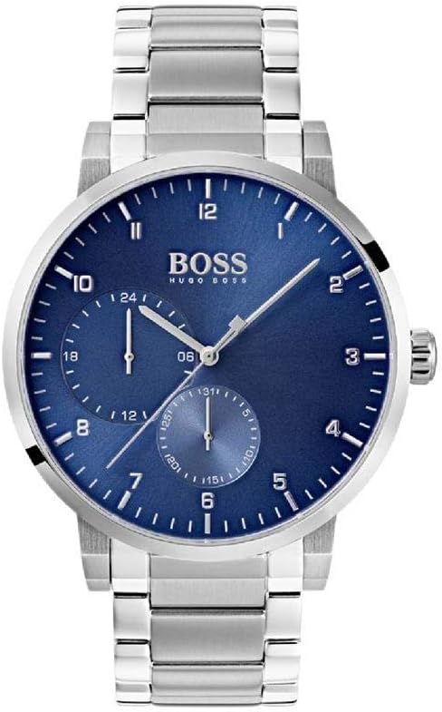 Hugo Boss Mens Chronograph Quartz Watch with Stainless Steel Strap ...