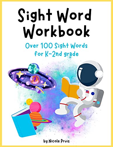 Sight Word Workbook: Over 100 Sight Words for K-2nd grade eBook : Pruis ...