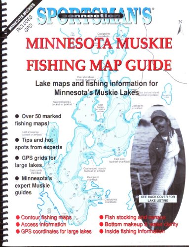 Minnesota Muskie Fishing Map Guide: Lake Maps and Fishing Information ...